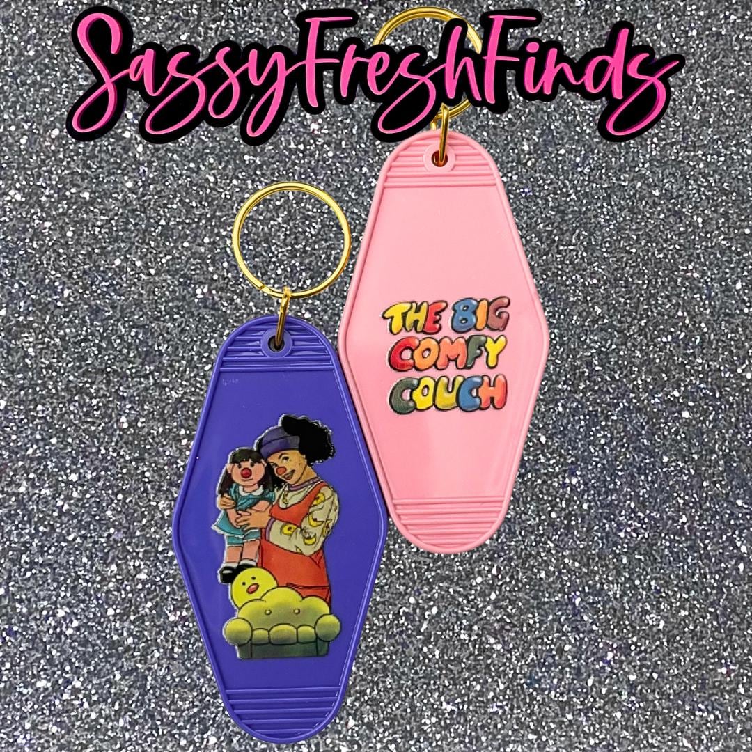 Big Comfy Couch Motel Keychain, Y2k, Throwback, Childhood Show ...