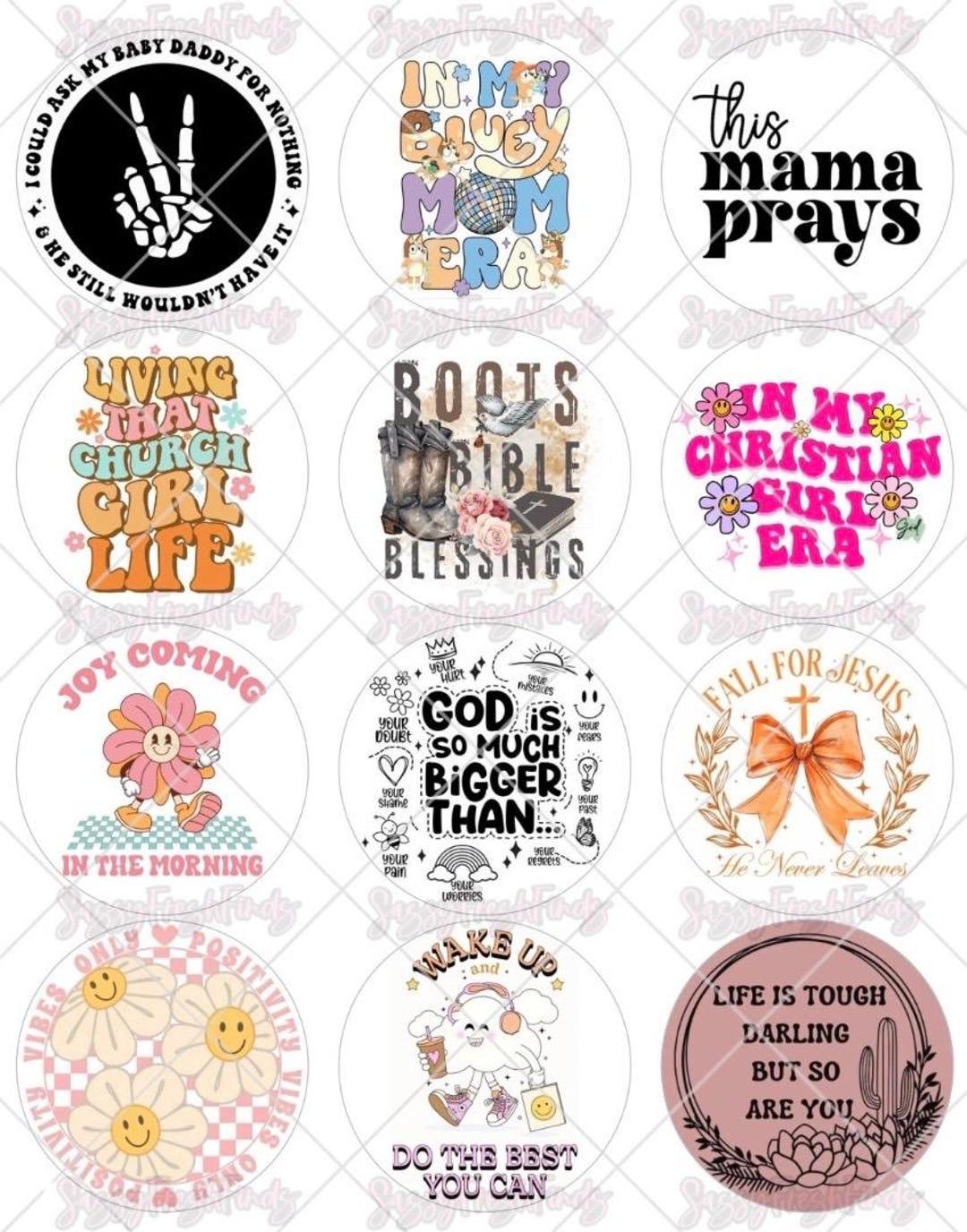 Mom Life Freshie Cardstock Grab Bag, Mystery Bag, Freshie Supplies ...