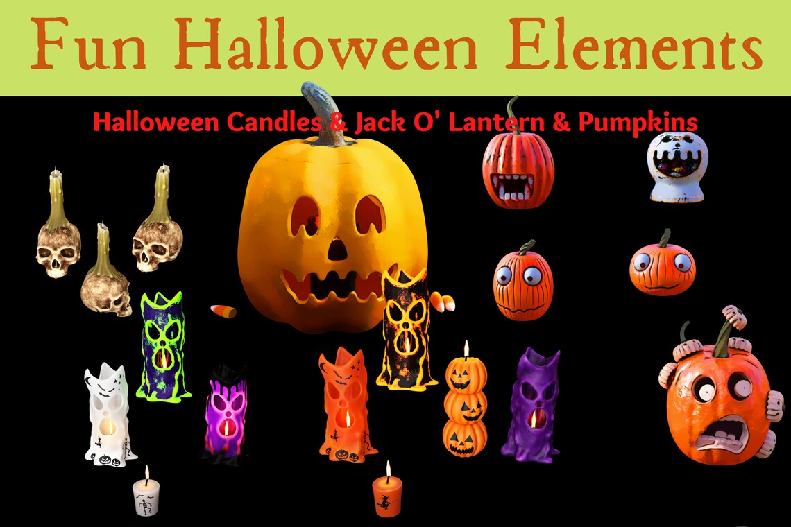 Fun and Creepy Halloween Images Pngs - Clipart With Transparent ...