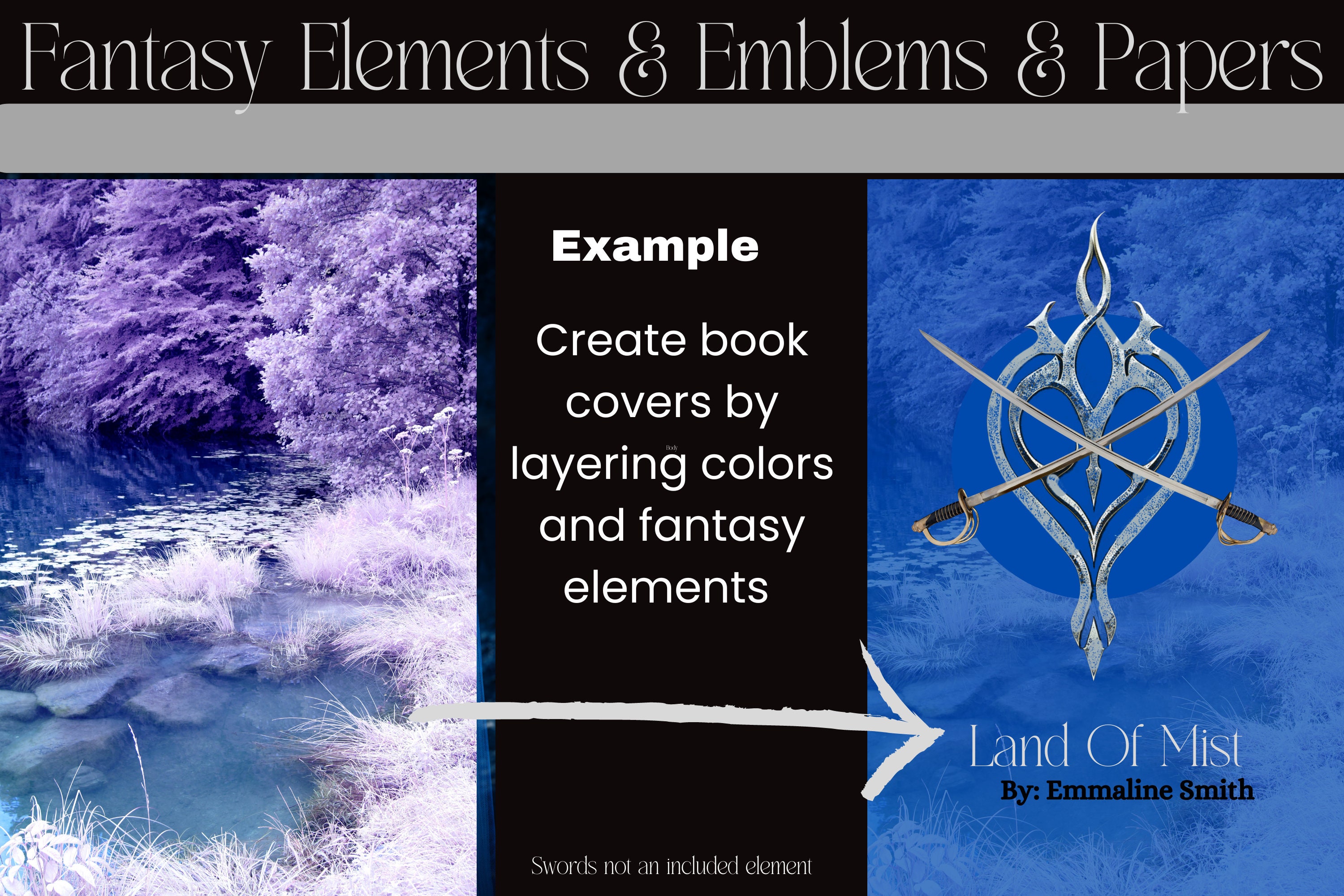 High Quality Pngs of Fanasy Elements (emblems, Logos, Swash's) and ...