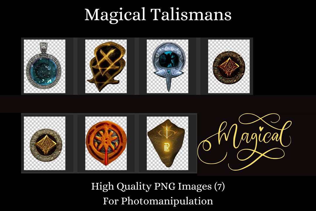 High Quality Pngs of Magical Talismans, Pendants, Amulets and Objects ...