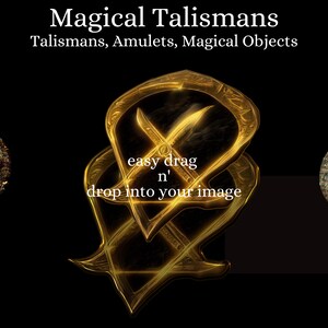 High Quality Pngs of Magical Talismans, Pendants, Amulets and Objects ...
