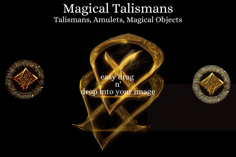 High Quality Pngs of Magical Talismans, Pendants, Amulets and Objects ...