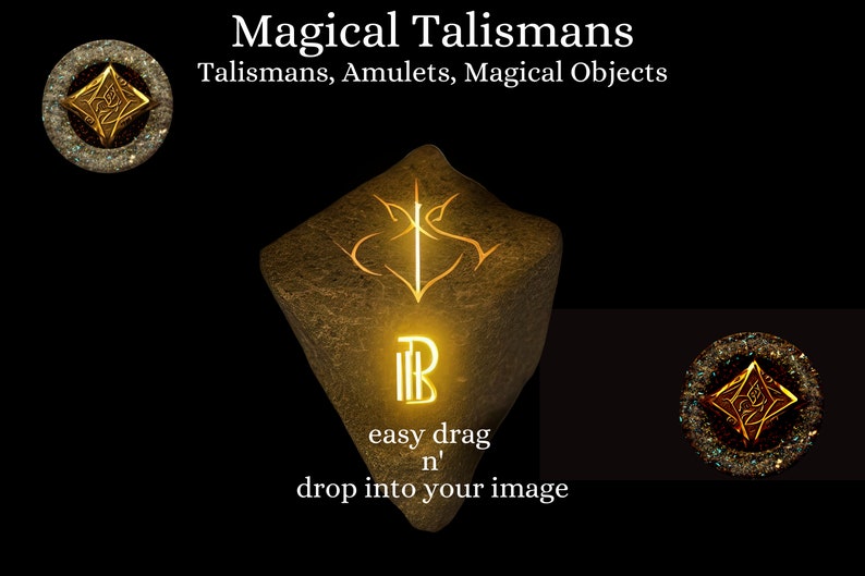 High Quality Pngs of Magical Talismans, Pendants, Amulets and Objects ...