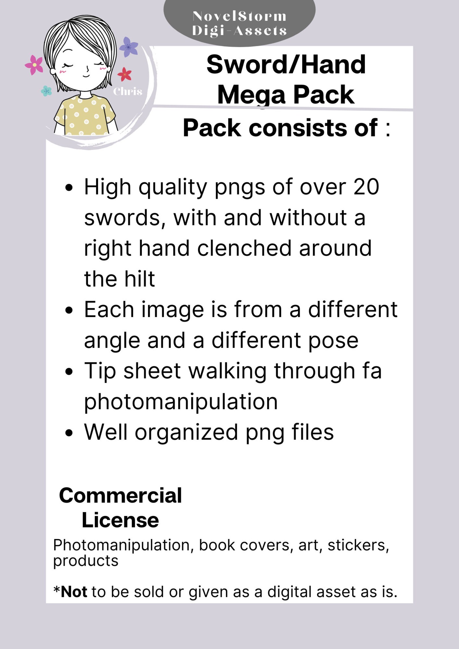 Mega Sword Hand Pack - More Than 20 PNG Swords With and Without Right ...