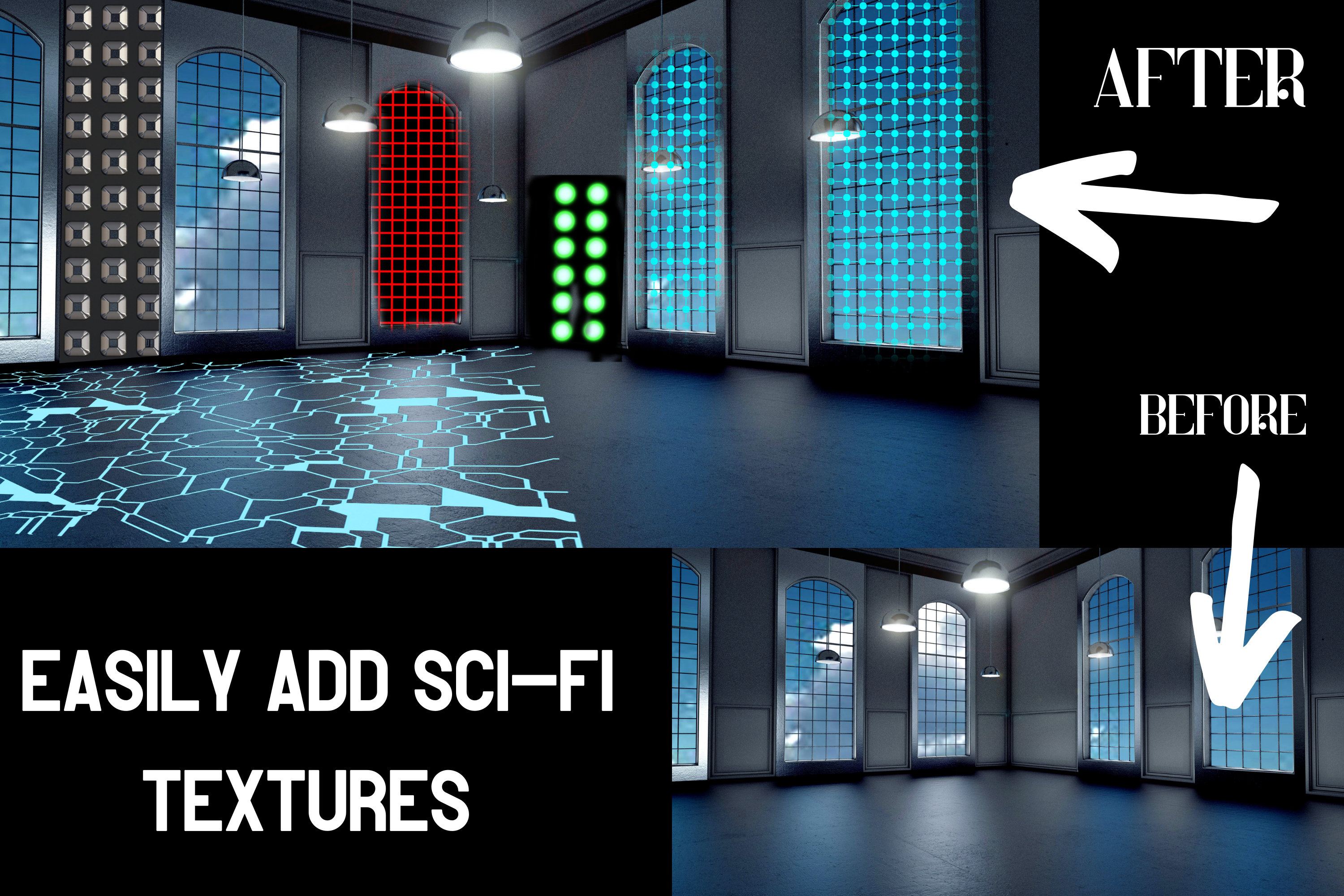 Sci Fi Light Texture