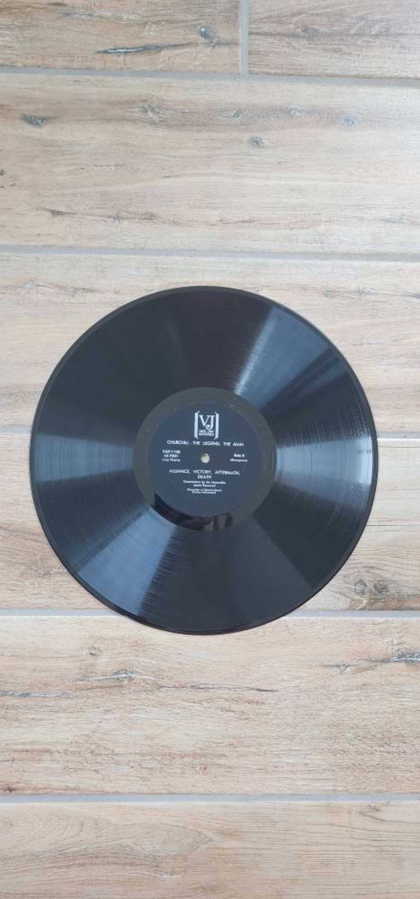 1966 Churchill the Legend the Man Vee-jay Vinyl Records VJ-1130 - Etsy