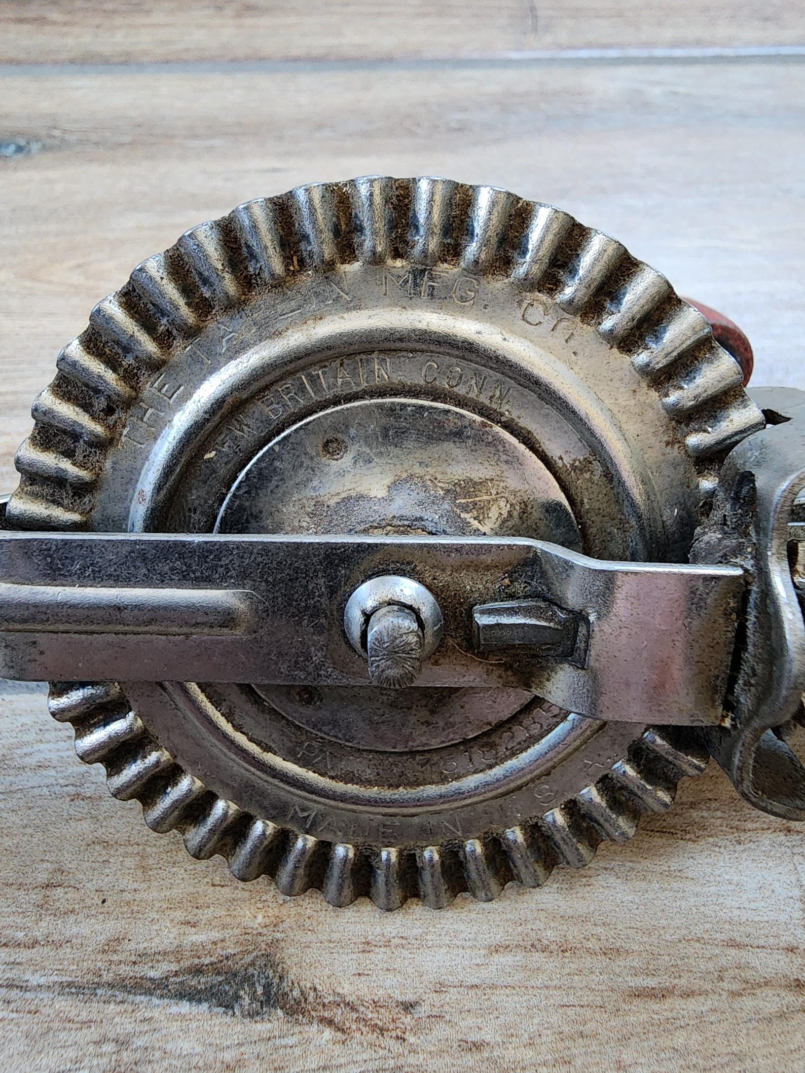 1920s-1940s Rare Taplin MFG. New Britain. Conn. Egg Beater Hand Mixer ...