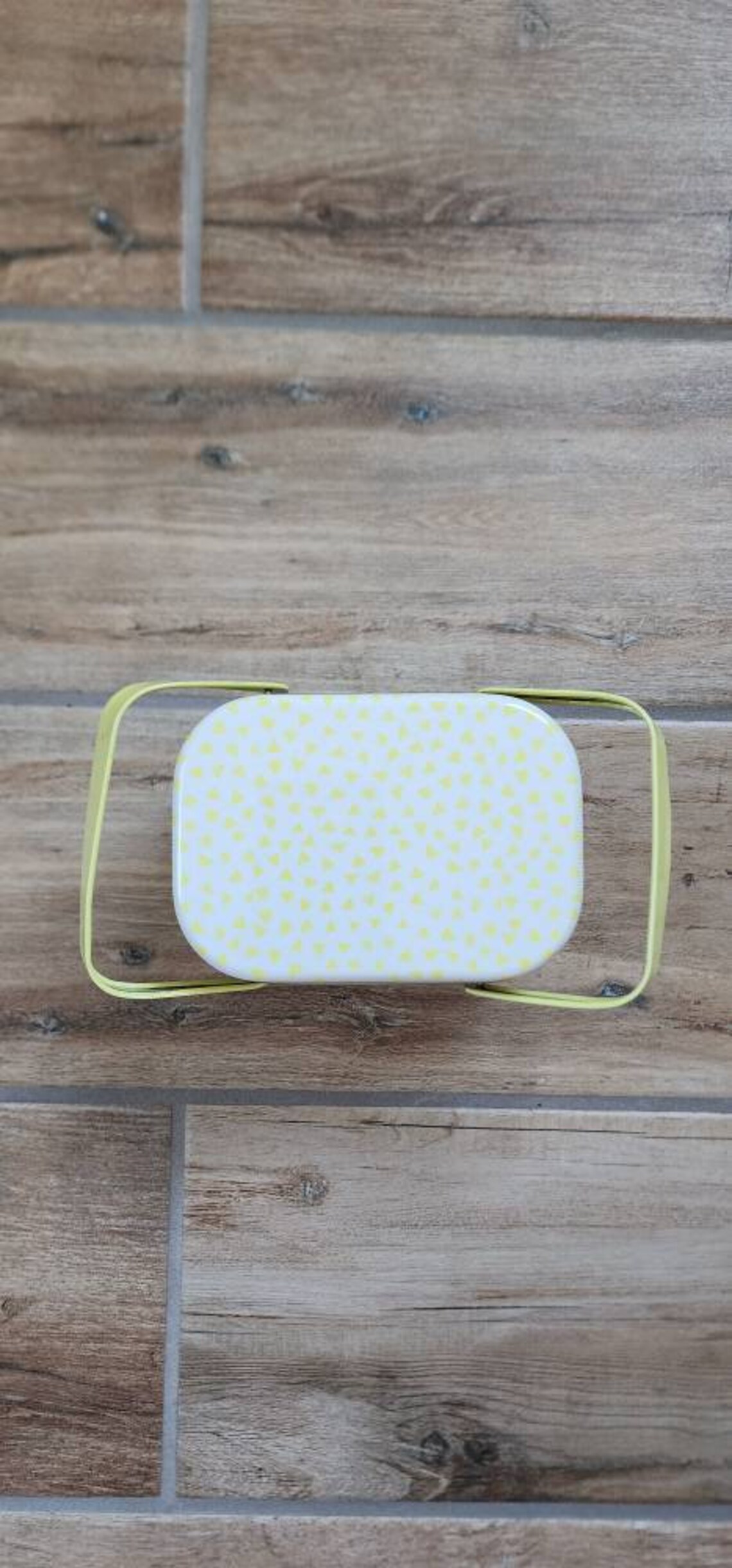1980's Vintage Easter Unlimited Bunny Tin 2 Handled Yellow and White - Etsy