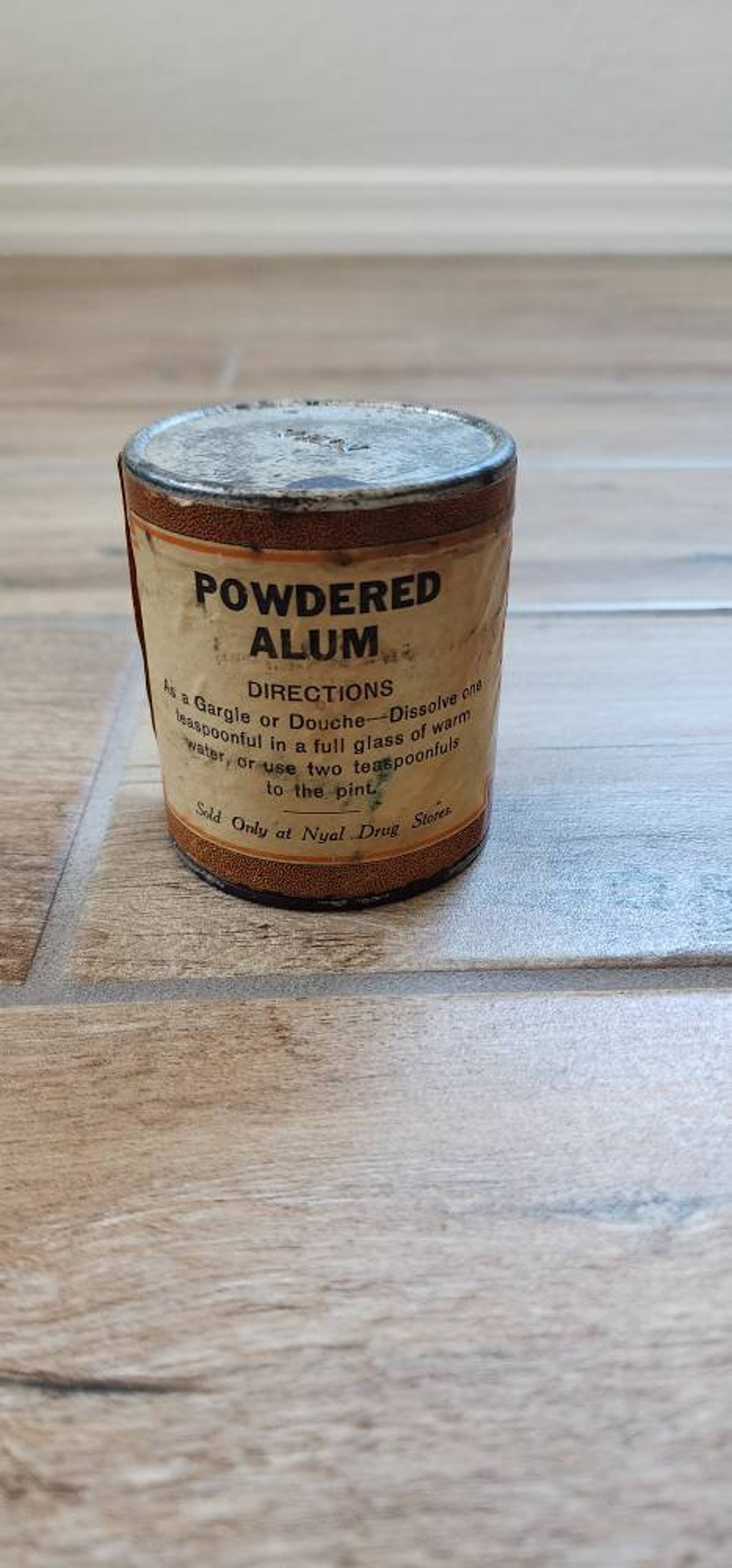 RARE Vintage 1920s Nyal Powered Alum. Never Been Opened. - Etsy
