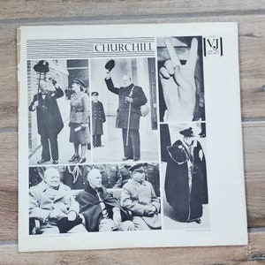 1966 Churchill the Legend the Man Vee-jay Vinyl Records VJ-1130 - Etsy