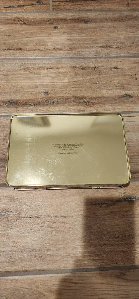 Vintage 1992 Whitman's Sampler Metal Tin 8.5X5.5X2 - Etsy