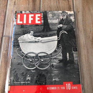 Vintage December 1936 Life Magazine - Etsy