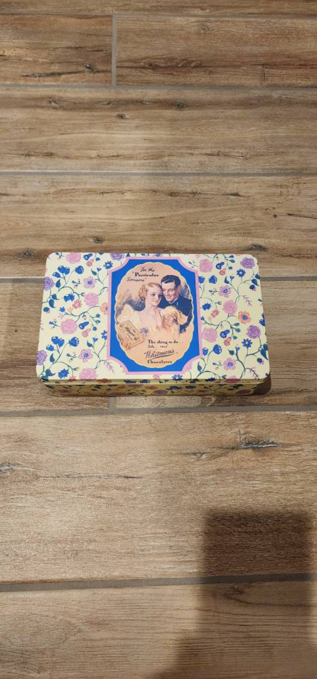 Vintage 1992 Whitman's Sampler Metal Tin 8.5”X5.5”X2” Collectable ...