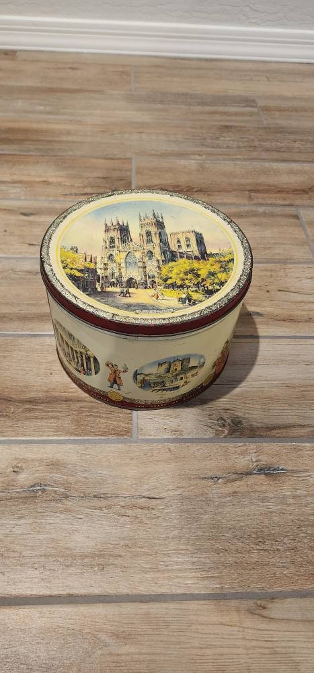 1950s York Minster Souvenir Tin Vintage Confectionery Tin Vintage Sweet ...