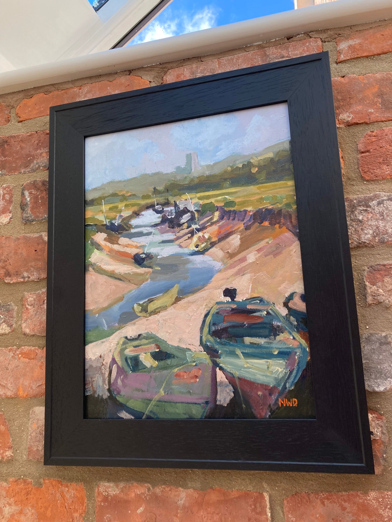 An Original Painting morston Quay' Norfolk - Etsy UK