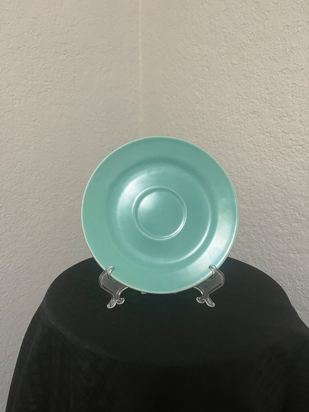 Bauer California Pottery Green Saucer - Etsy