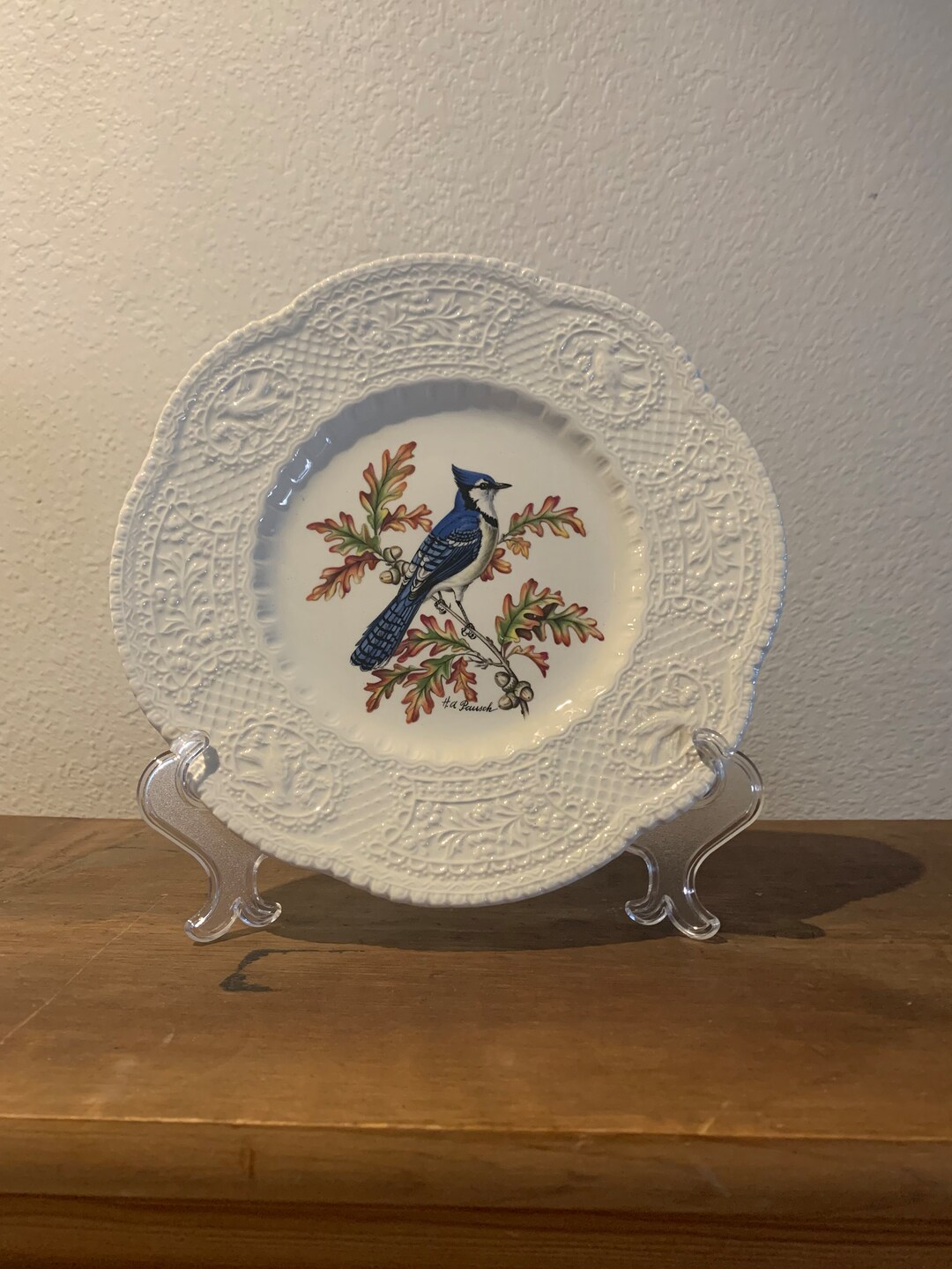 Royal Cauldon Aviary Luncheon Plates - Etsy