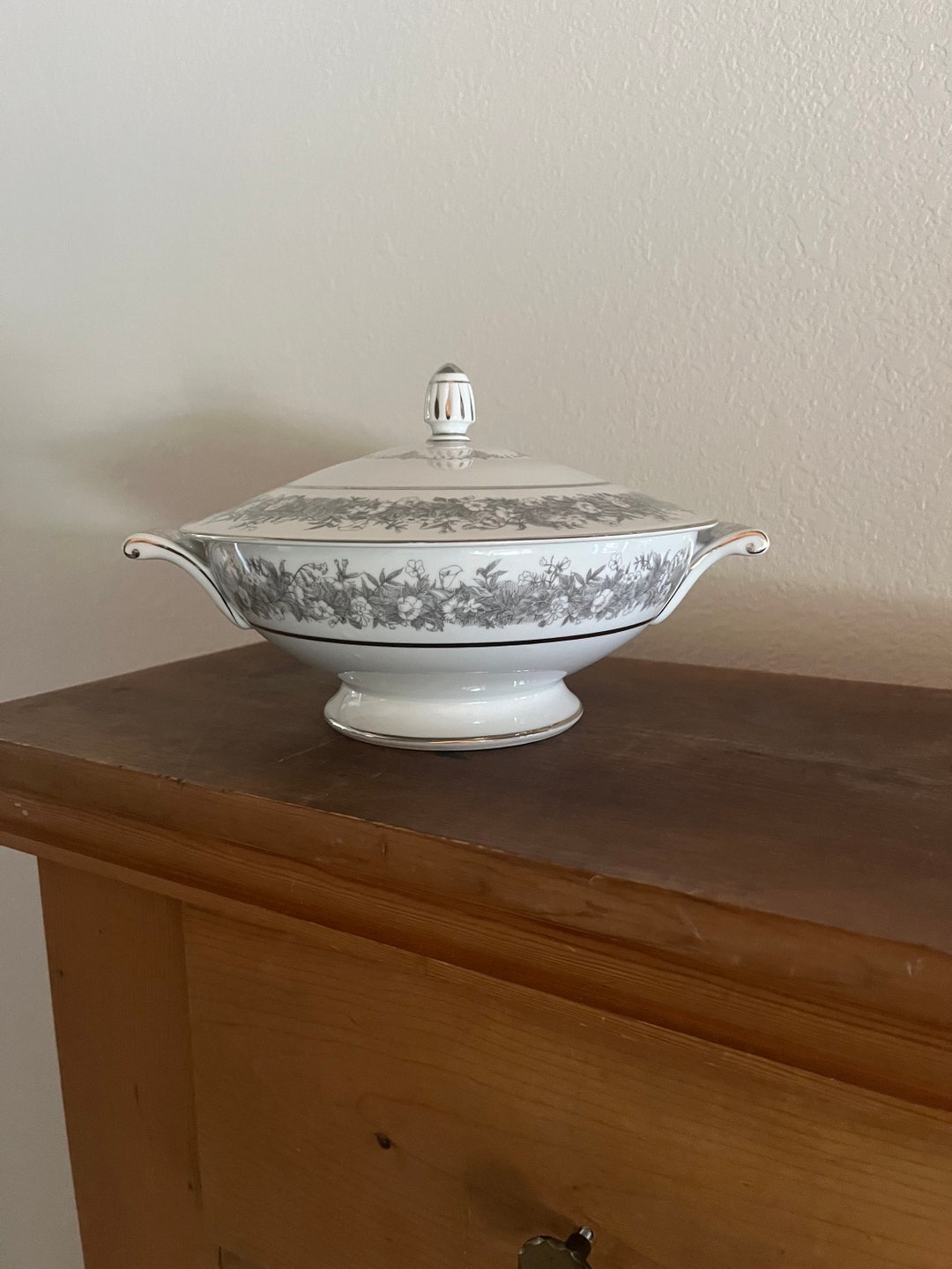 Sango Florentine Covered Serving Dish - Etsy