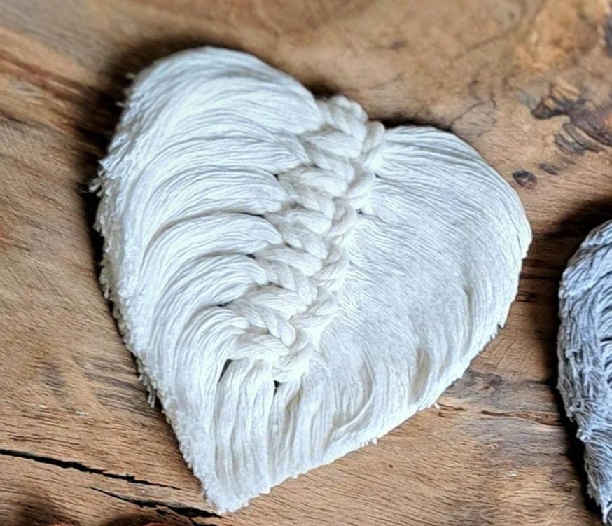 Macrame Leaf Magnet - Boho Home Decor for Your Kitchen or Office - Etsy