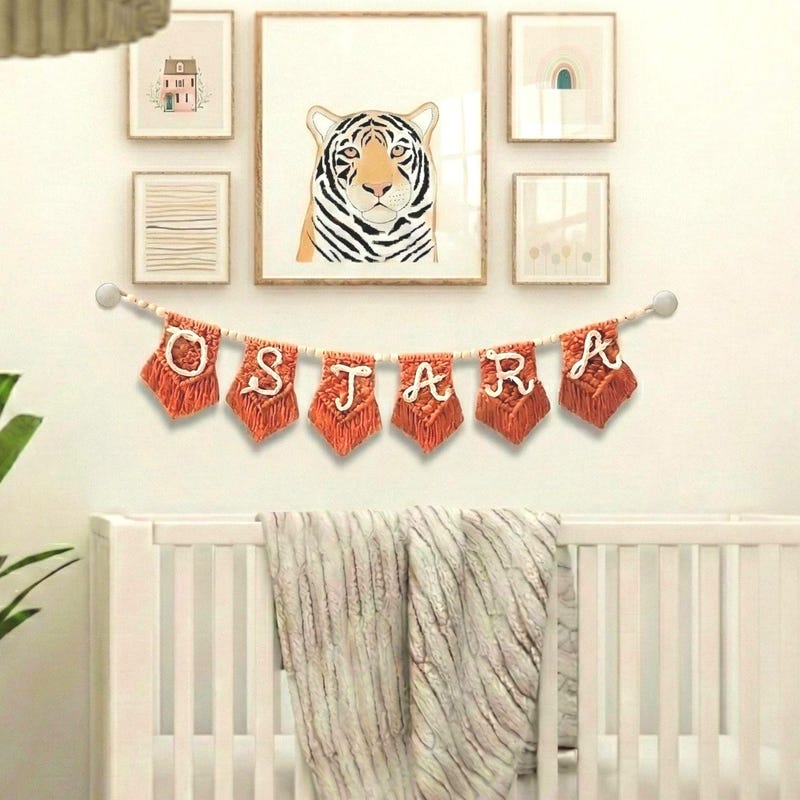 Macrame Banner - Etsy
