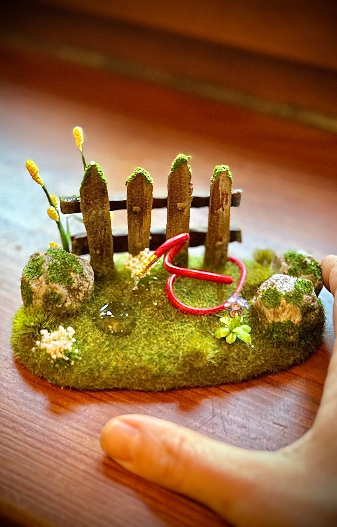 Miniature Garden Water Hose Miniature Fountain 1:12 - Etsy