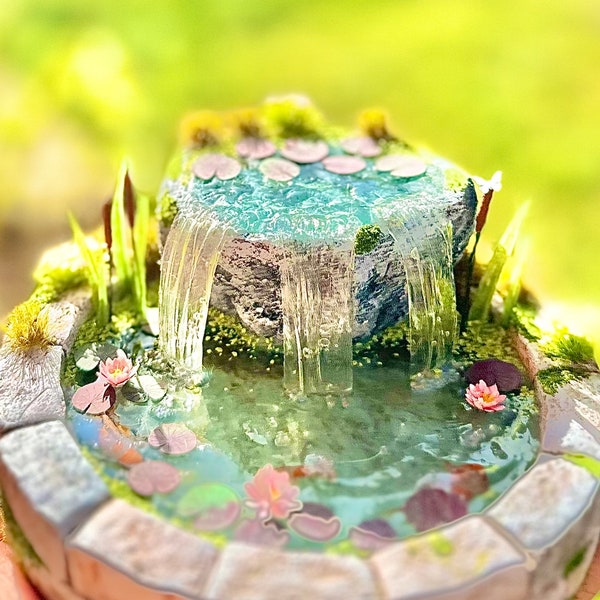 Miniature Fountain - Etsy