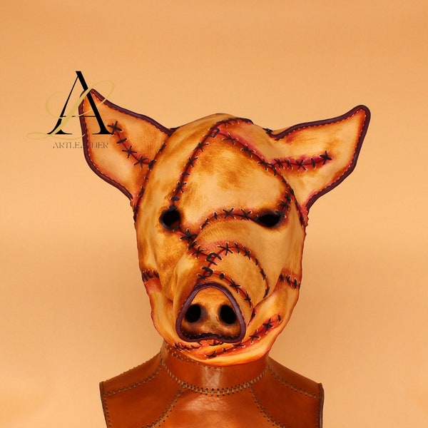 Pig Mask - Etsy