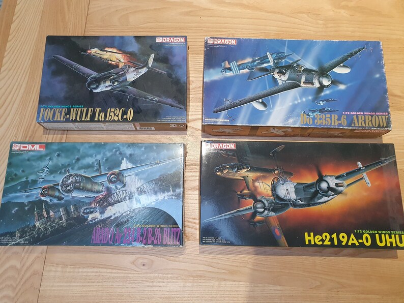 Dragon WW2 1:72 Scale Model Construction Kits golden Wings Series ...