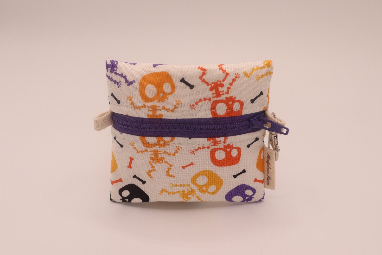 Mini Zipper Pouch Bag - Coin or Earbuds Keychain Zipper Pouch - Cute ...