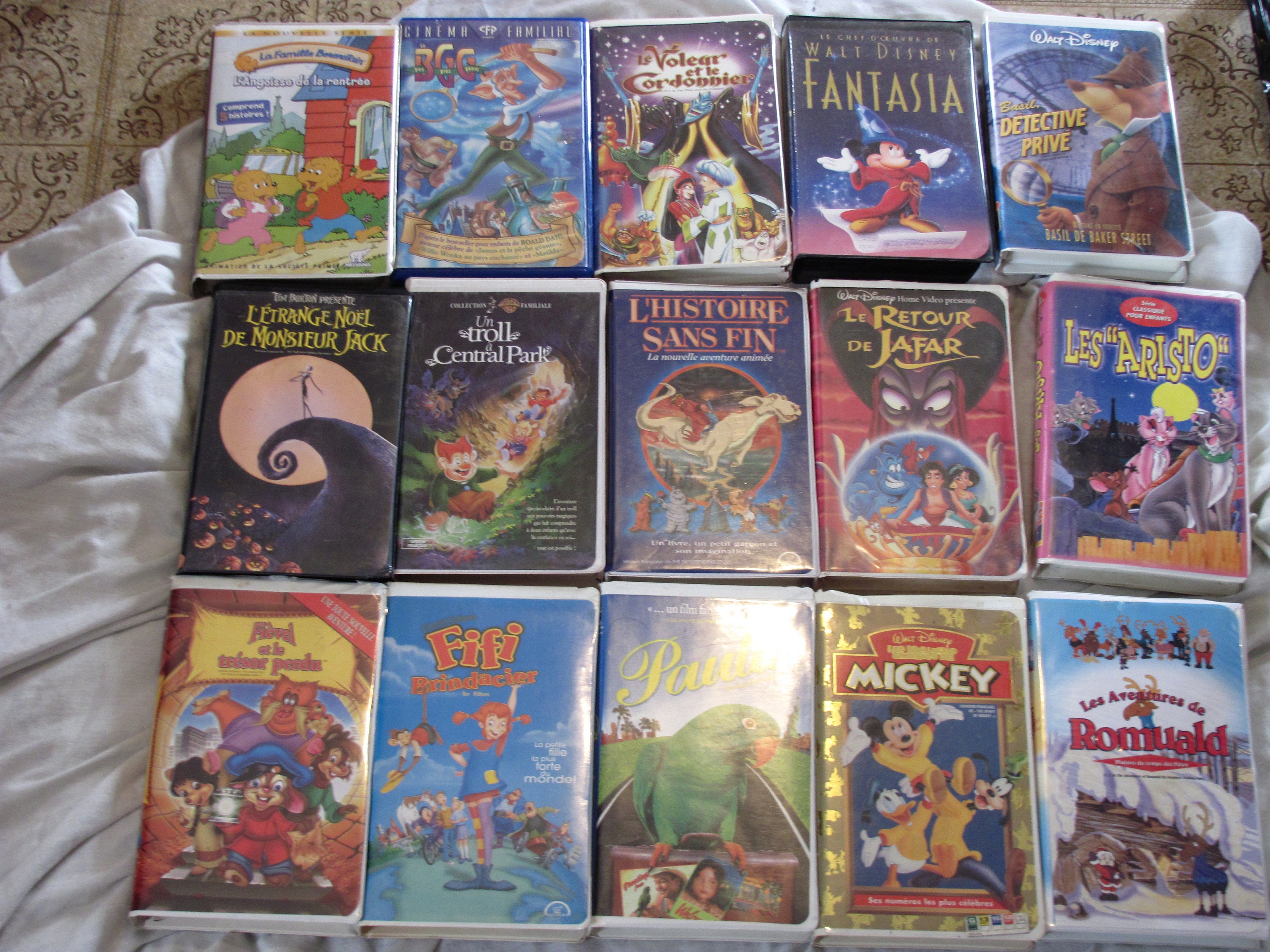 30 Vhs Disney and Animated Clamshell Cassettes 1 - Etsy