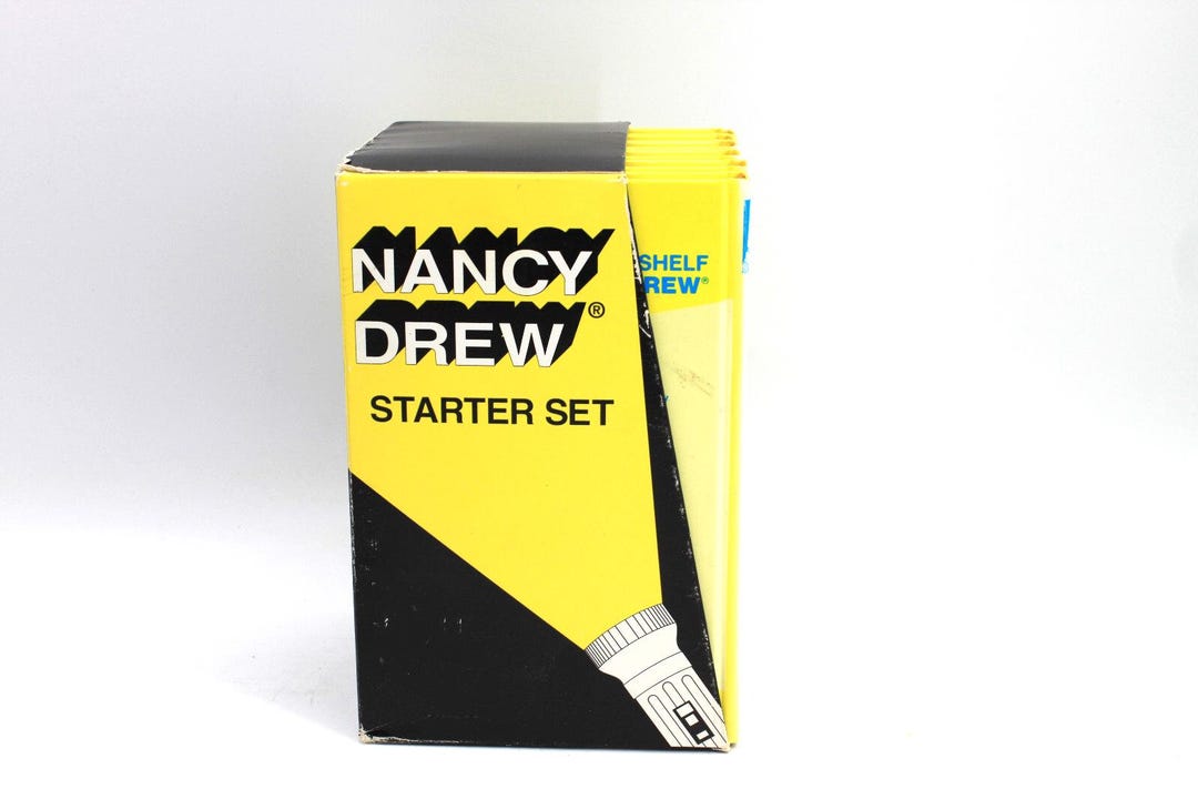 Nancy Drew Mystery 5 Hardcover Book Starter Pack Box Set Carolyn Keene ...