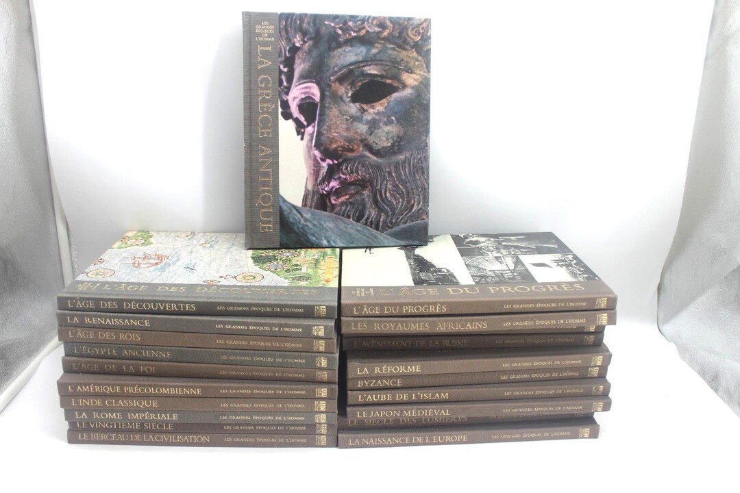 Lot of 21 Books - the Great Eras of French Man - Etsy