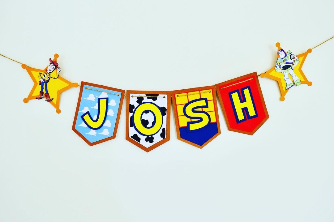 Toy Story Inspired Personalised Banner/ Bunting, Disney Banner, Disney ...