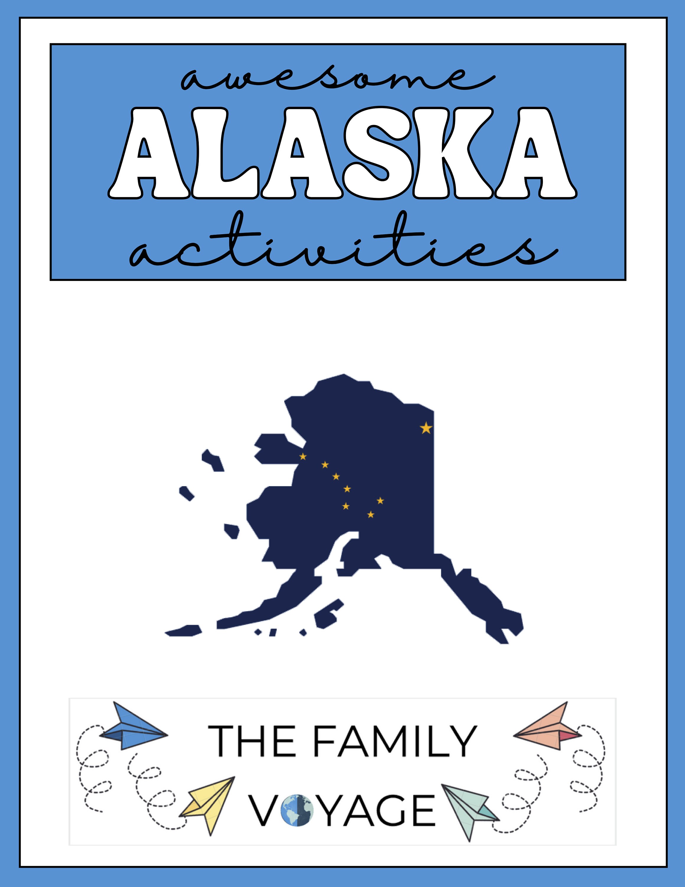 Alaska Activity Book for Kids - Etsy