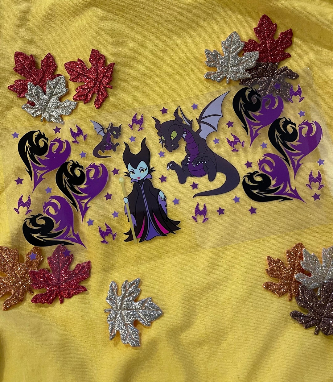 Villain and Dragon UV Transfer, 16 Oz Libbey Size - Etsy