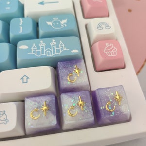Fairy Sky Artisan Keycap Resin Keycap for Cherry MX Gateron Switches - Etsy