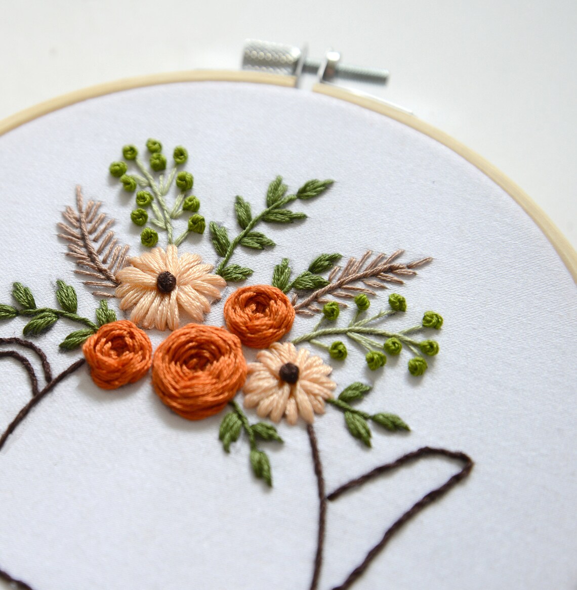 Embroidery Pattern PDF for Beginner Hand Embroidery Design - Etsy