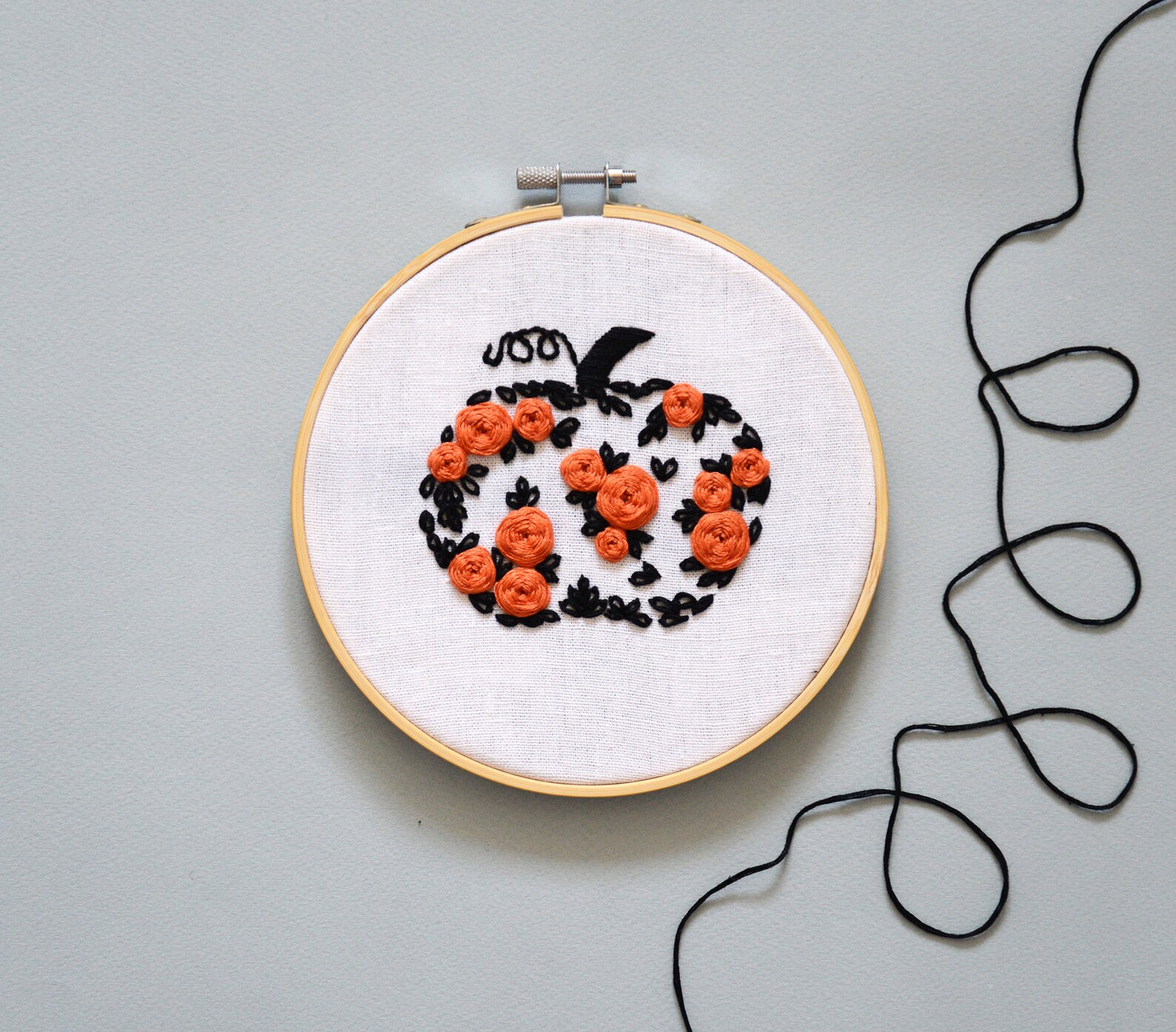 Embroidery Pattern PDF Halloween Hand Embroidery Design - Etsy