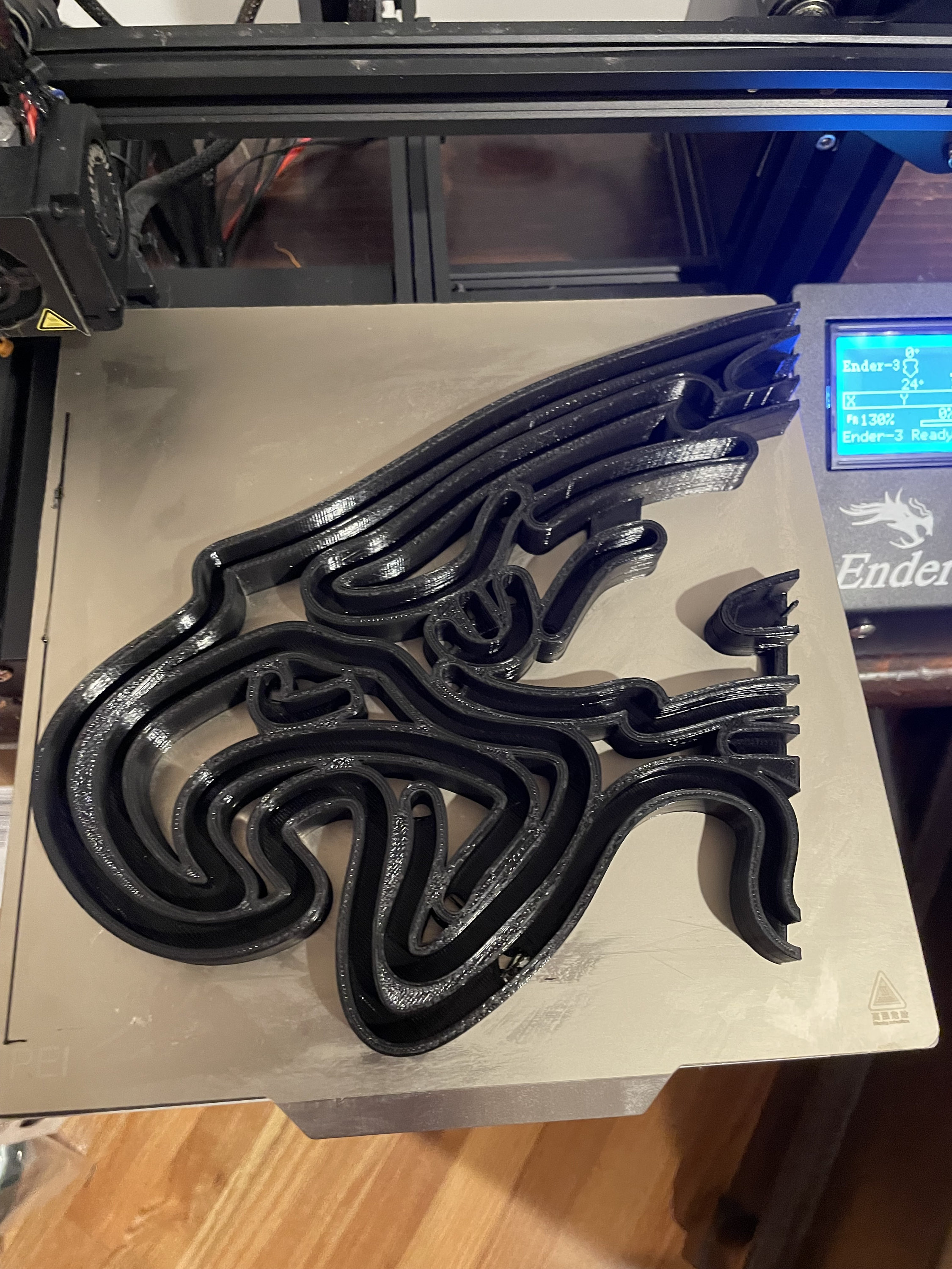 3D Printed Eagle Neon Sign STL Files - Etsy