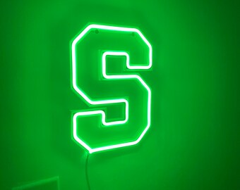 MSU Spartan Logo Metal Wall Art - Etsy
