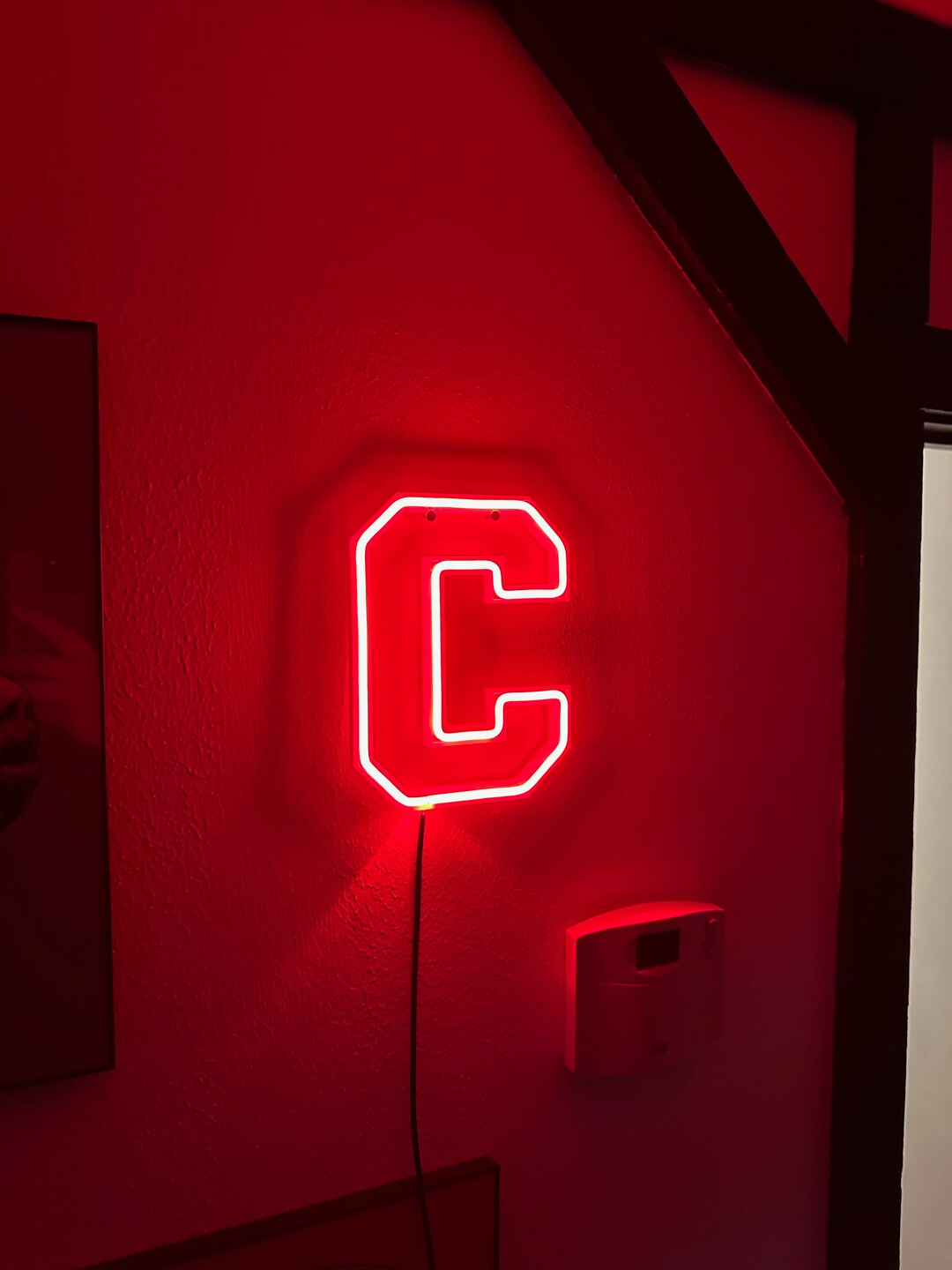 3D Printed Cornell University Neon Sign Cornell Big Red Wall Art LED ...