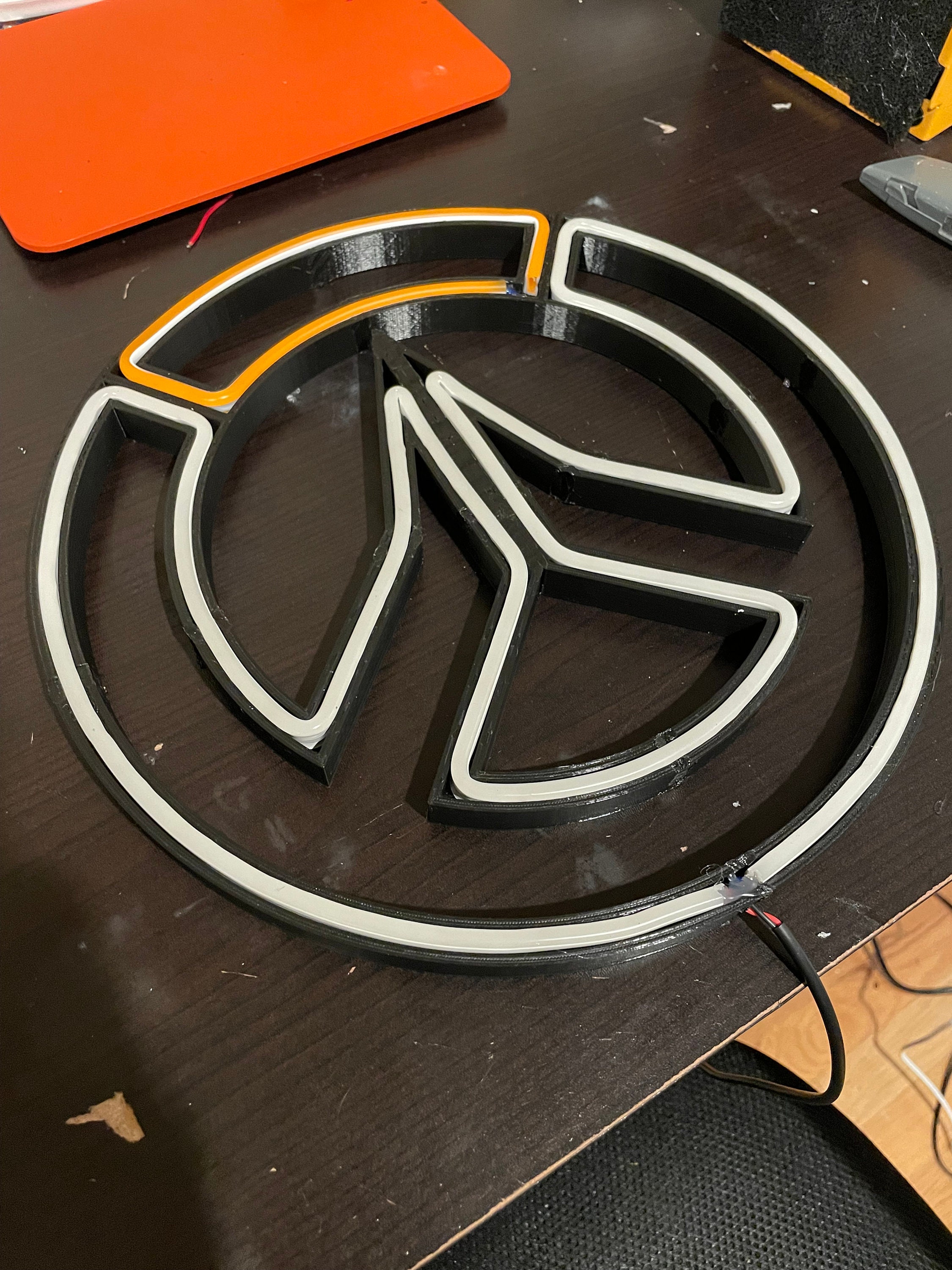 3D Printed Overwatch Neon Sign STL Files - Etsy