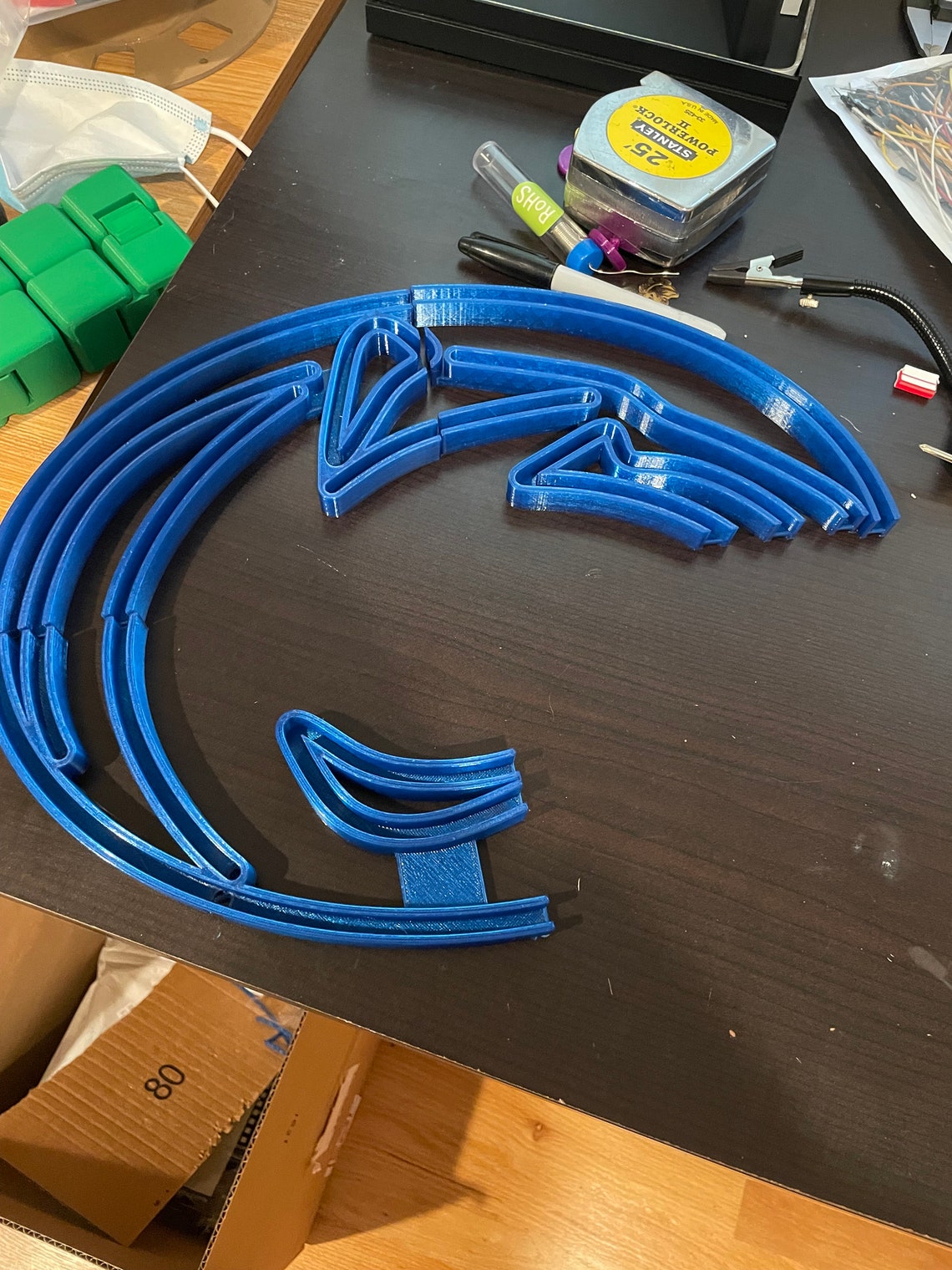 3D Printed Penn State Neon Sign STL Files Nittany Lions Neon - Etsy