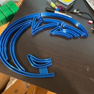 3D Printed Penn State Neon Sign STL Files | Nittany Lions Neon Sign ...