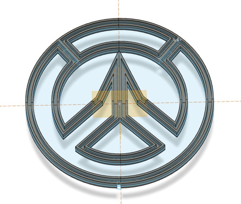 3D Printed Overwatch Neon Sign STL Files - Etsy