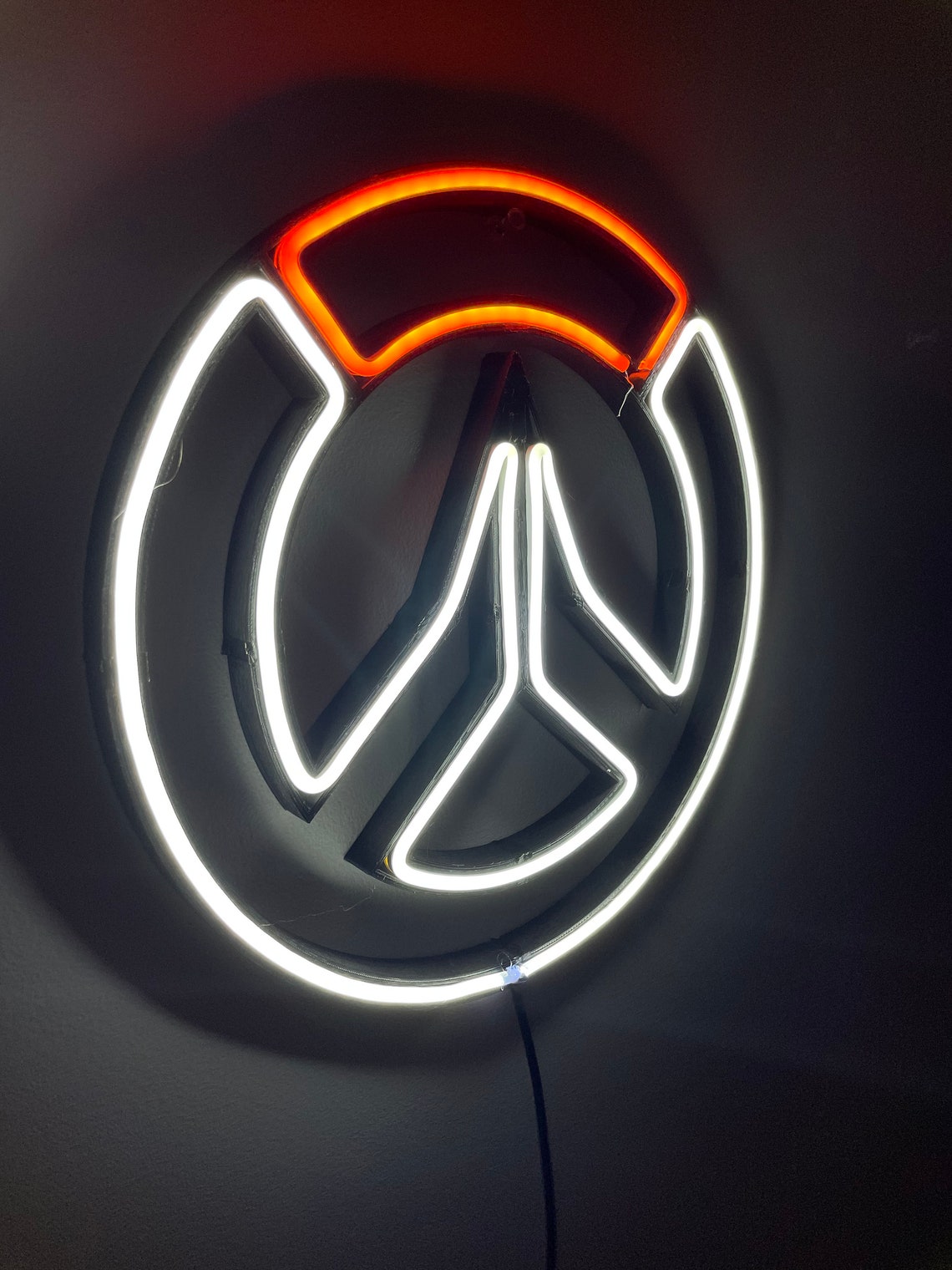 3D Printed Overwatch Neon Sign Overwatch Wall Art LED Light - Etsy