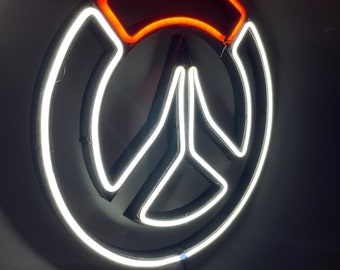 3D Printed Overwatch Neon Sign STL Files - Etsy