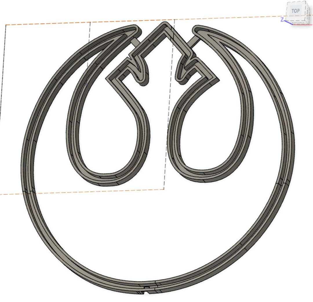 3D Printed Rebellion Neon Sign STL Files SW Neon Sign Files - Etsy