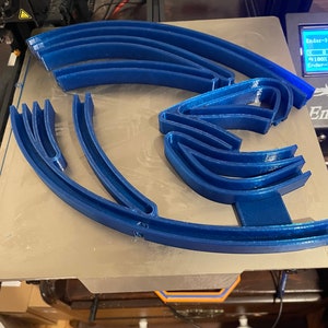 3D Printed Penn State Neon Sign STL Files | Nittany Lions Neon Sign ...